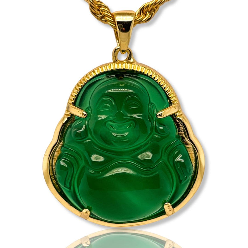 Buddha Jade Crystal Chain – Ancient Aura Jewelry