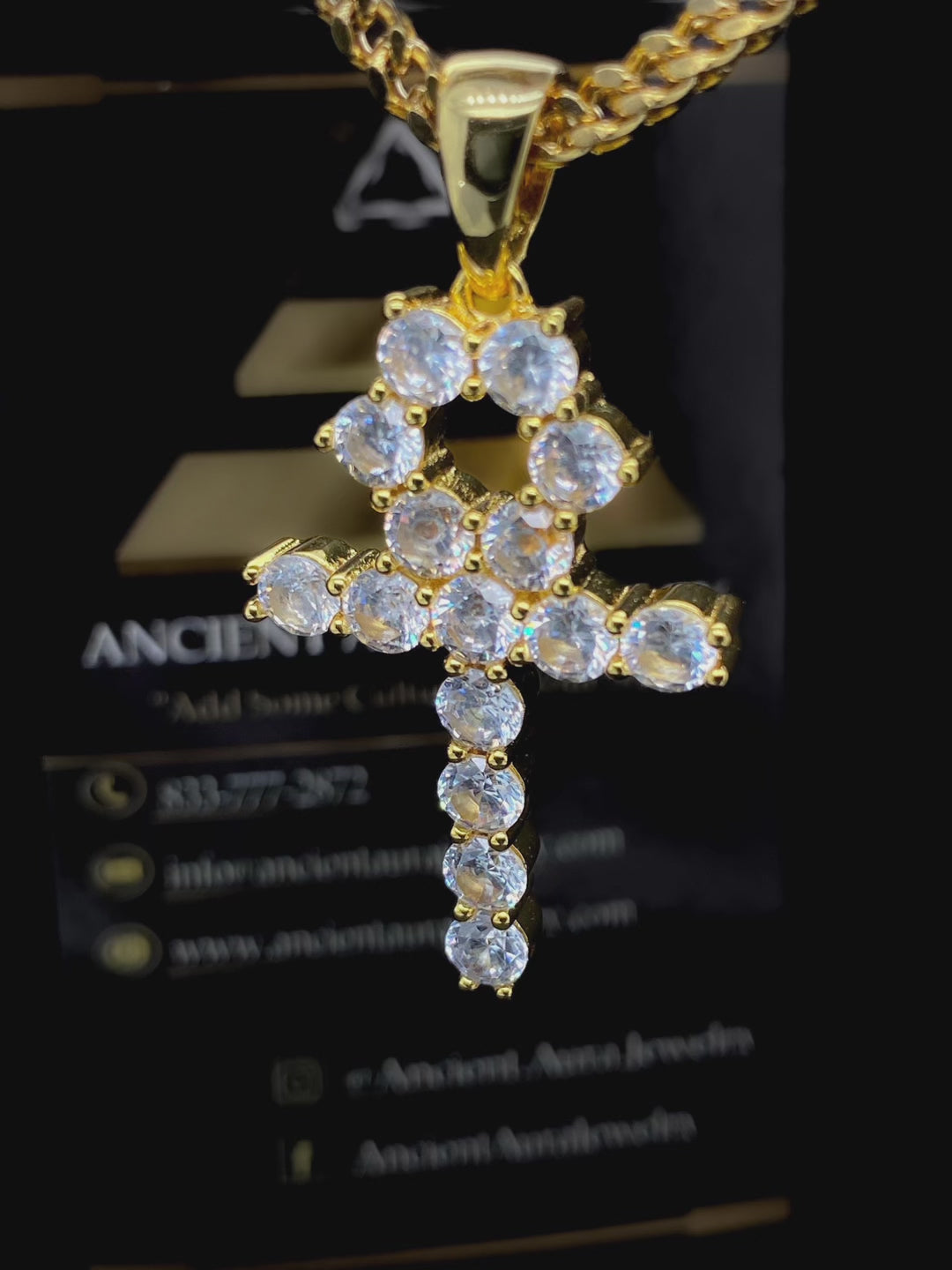 Nu Gold ANKH Chain – Ancient Aura Jewelry