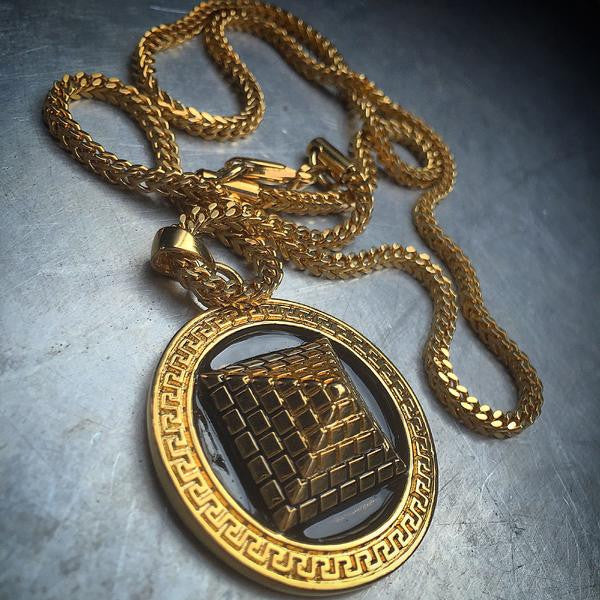 Great Pyramid Gold Chain – Ancient Aura Jewelry