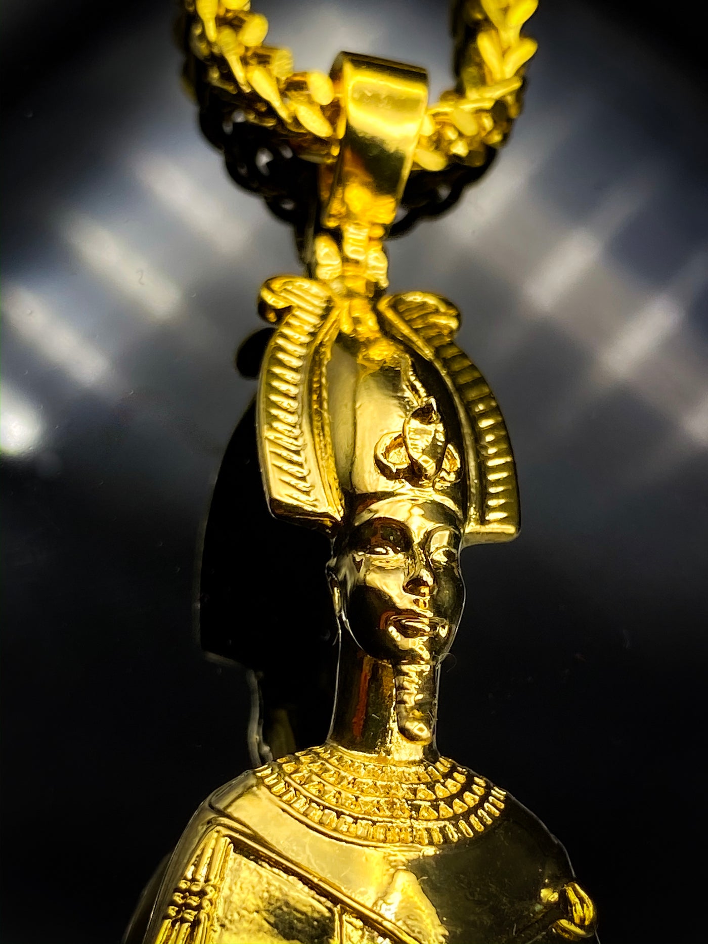 Ausar/ Asar/ Osiris Gold Chain – Ancient Aura Jewelry